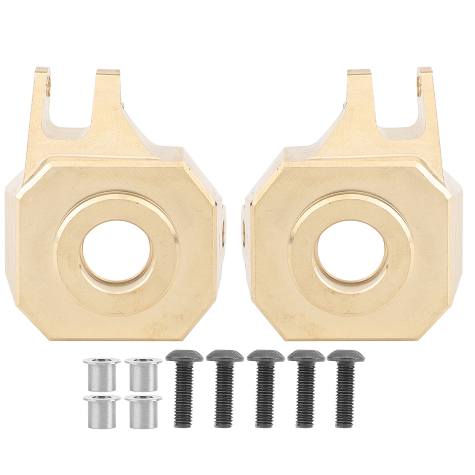 Heavy Duty Brass Steering Knuckle for 1/10 Scale SCX10 II 90046 90047 ...
