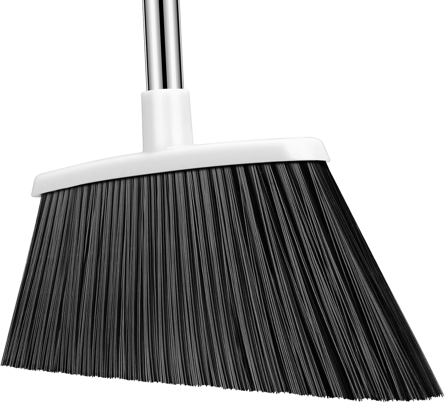 Heavy Duty Broom, 55 Inch Long Handle Outdoor Large Angle Brooms, Commercial Broom for Sweeping ...