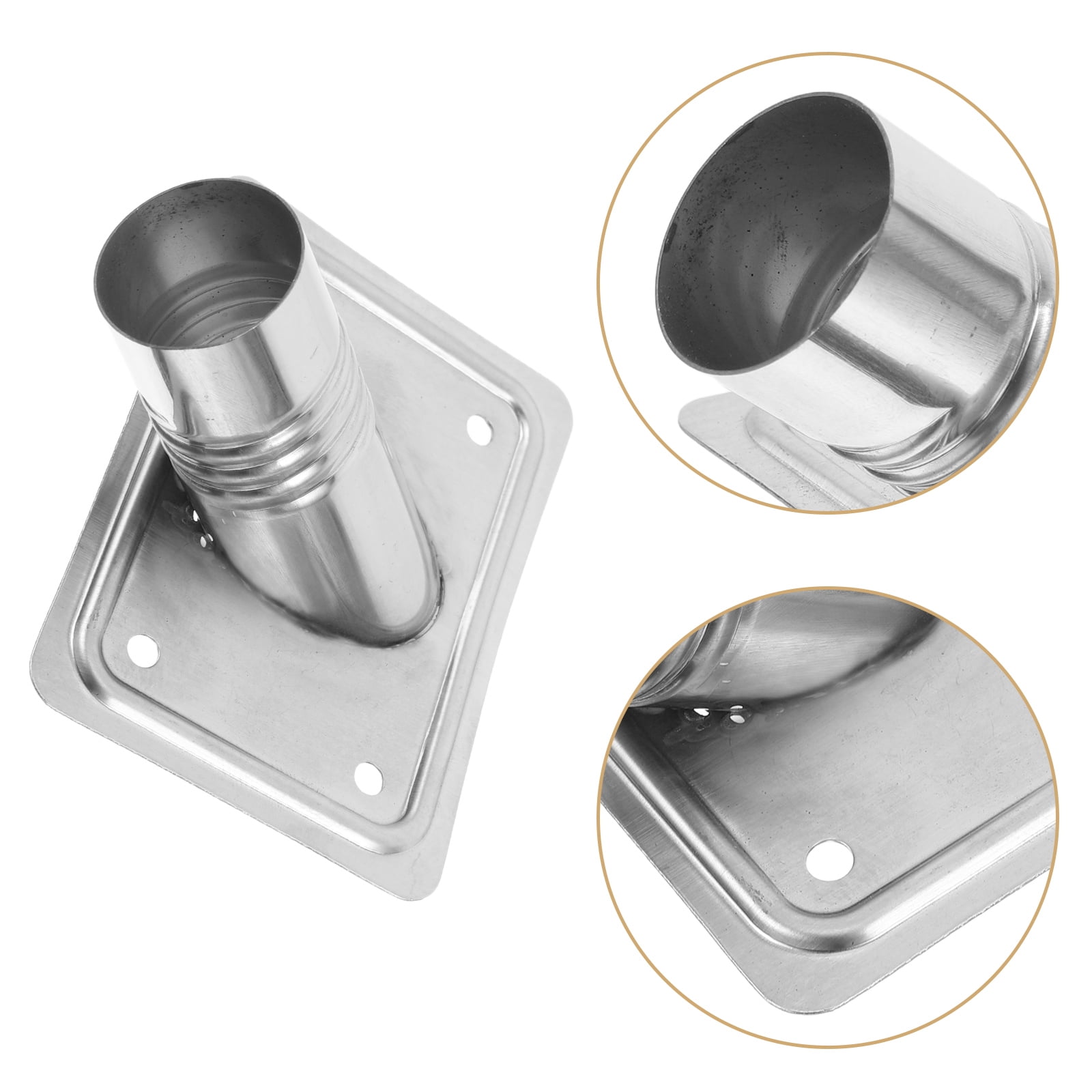 Heavy Duty Broom Handle Coupler Universal Threaded End Adapter Broom ...