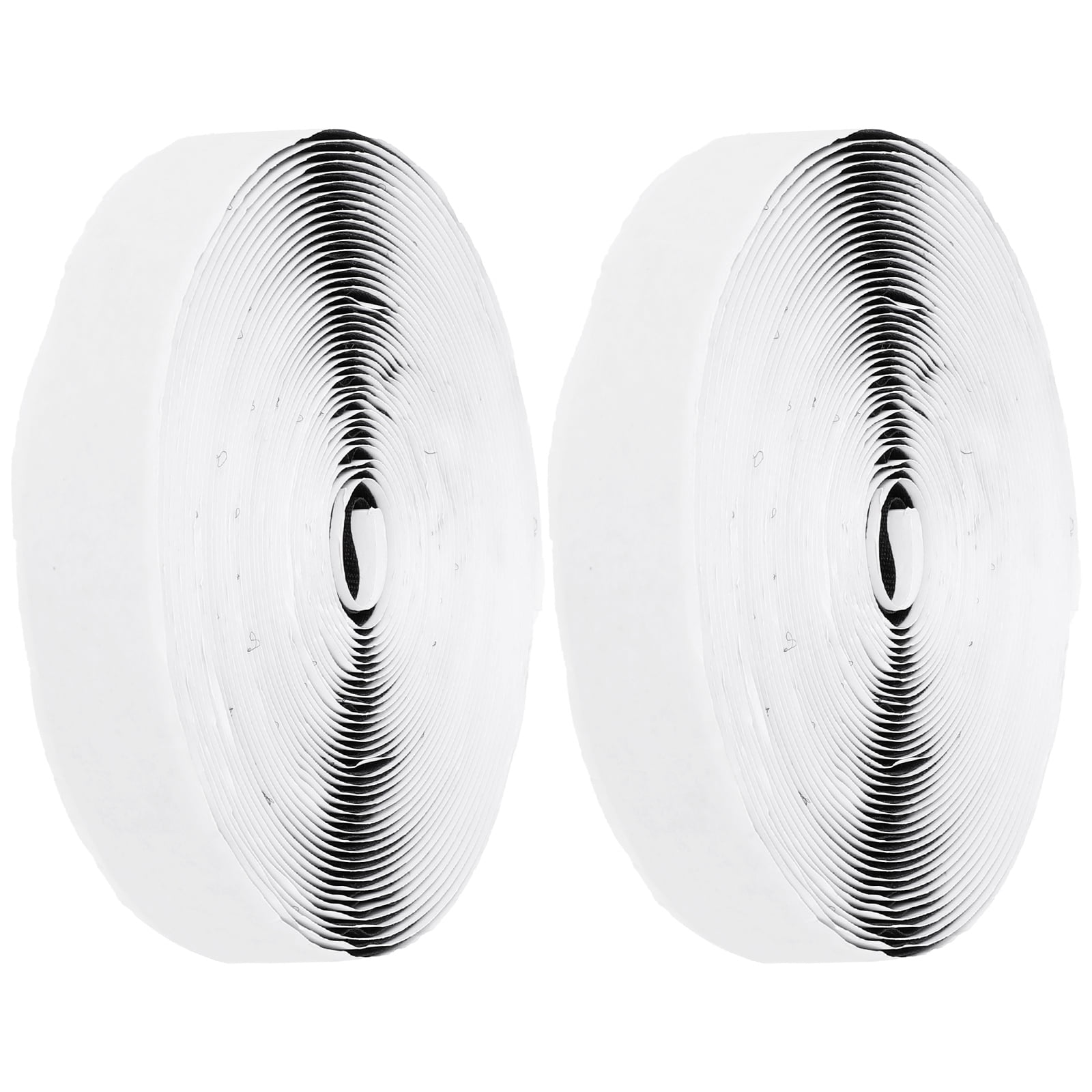 FENGGUIQU Reusable Sticky Hook Loop Fastening Tape Black 2 Rolls ...