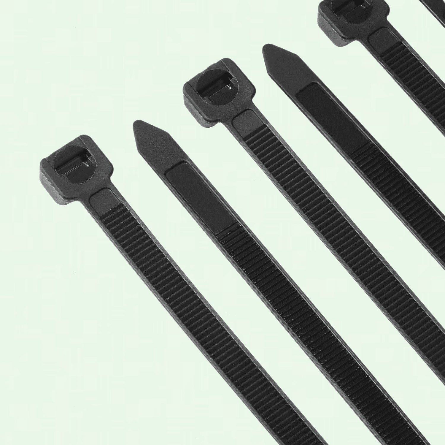 Heavy Duty Cable Ties, 100 Pieces, 200mm x 7.6mm, Strong Tensile Nylon ...