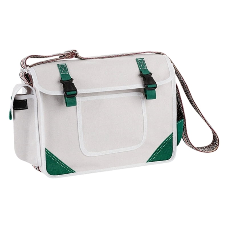 Heavy Duty Canvas Tool Bag Organizer Shoulder Pack For Electricians ...