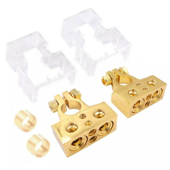 Heavy Duty Car Battery Connectors, 0/2/4/6/8/10 AWG, Top Post Multiple ...
