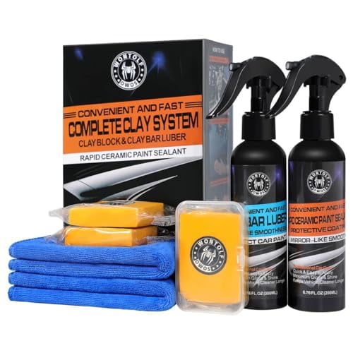 Heavy Duty Car Clay Bar Auto Detailing Clay Luber Synthetic Lubricant ...