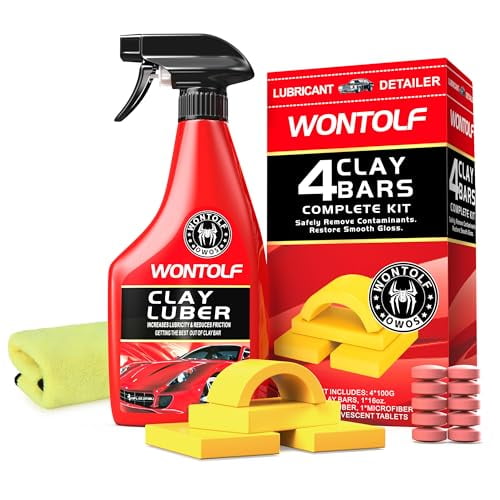 Heavy Duty Car Clay Bars Auto Detailing Clay Luber Synthetic Lubricant ...
