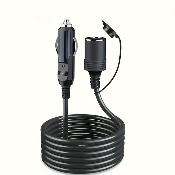 Heavy Duty Car Plug Extension Cord - 18/59/138 Inch, 12V/24V Male To ...