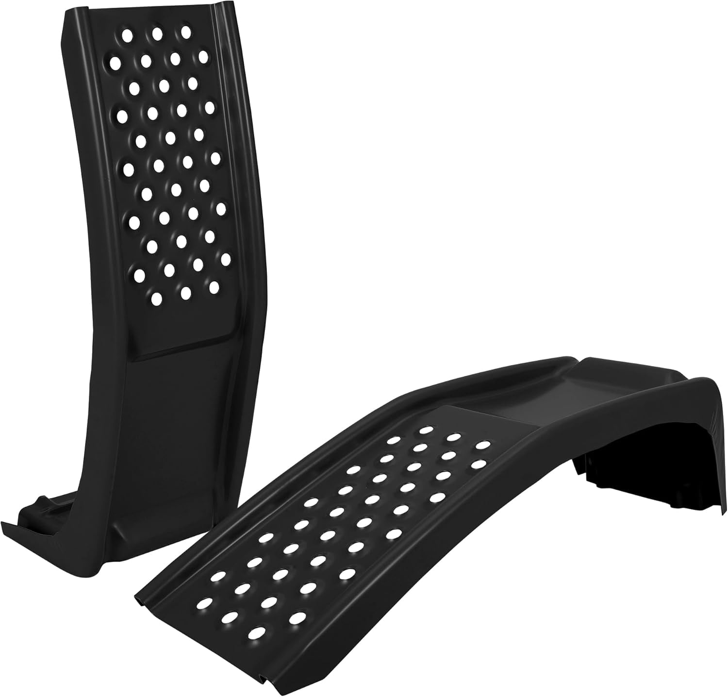 Heavy Duty Car Ramps Set 8000 LBS Auto Ramp Solid Steel Ramps, Pack of ...