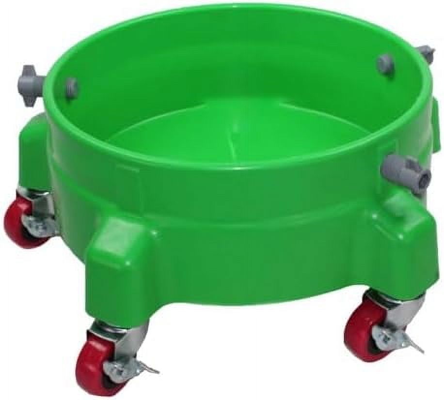 Heavy Duty Car Wash Bucket Dolly with 360° Swivel Casters | Fits 3.5–7 ...