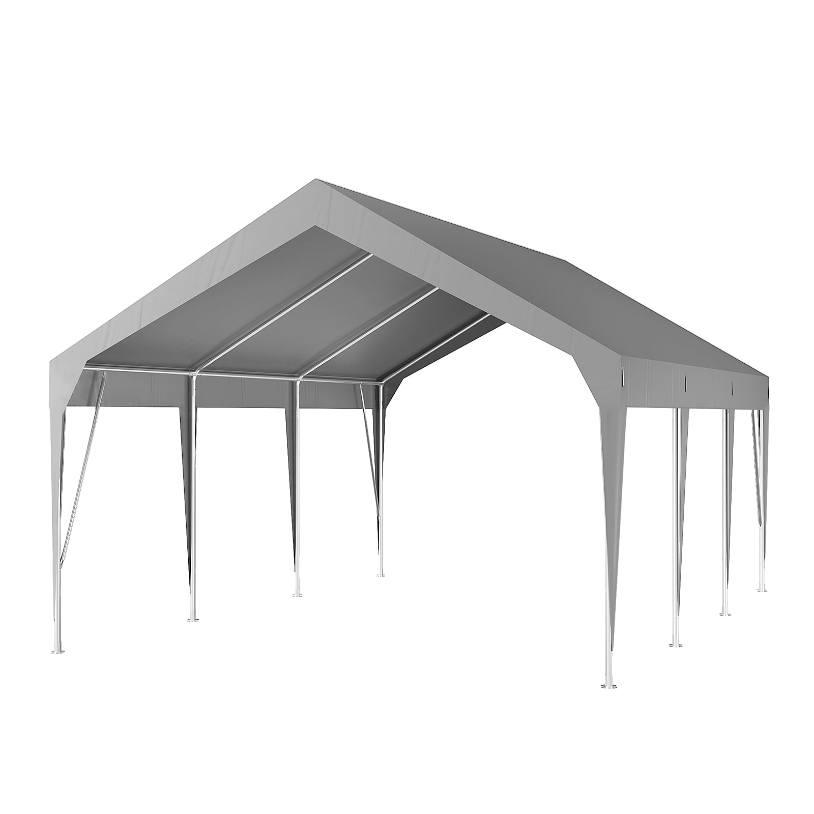 Heavy Duty Carport Portable Garage Waterproof UV Protected Car Canopy ...