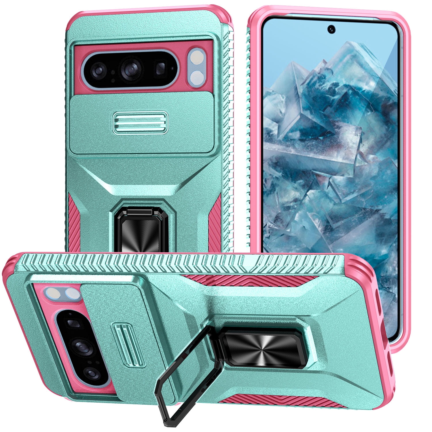 Heavy Duty Case for Google Pixel 10a, Military Grade Dual Layer Hybrid ...