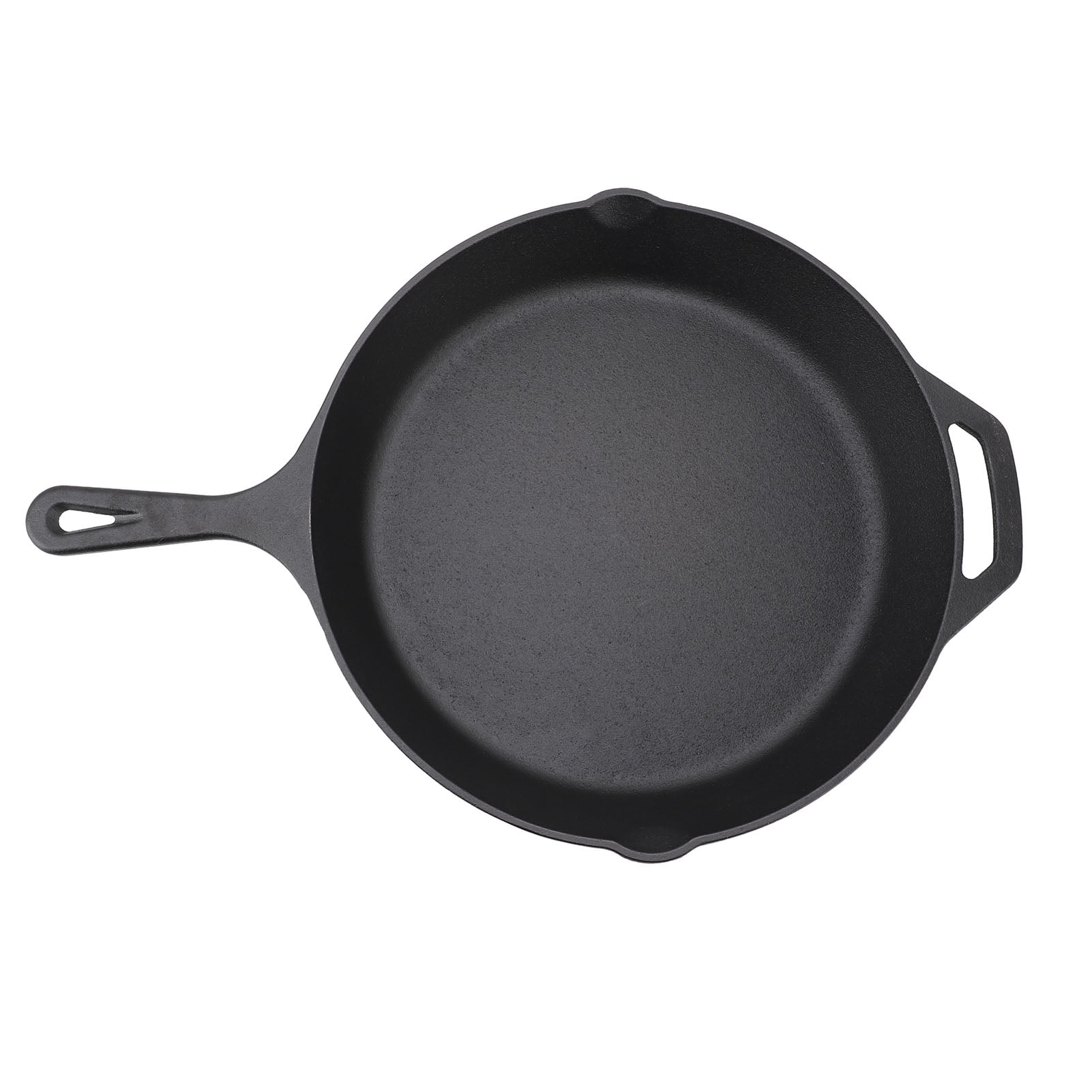 Heavy Duty Cast Iron Pan, Versatile Chefs Pan For Home Cooking, Easy To ...