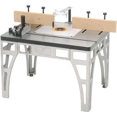 Heavy Duty Cast Iron Steel Metal Router Table Wood Shaper Shaping Tool ...