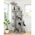 Heavy Duty Cat Tree, 70 inch Sturdy Cat Tree for Indoor Cats Extra ...