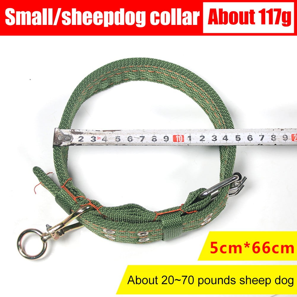Heavy Duty Cattle Collar with Metal Buckle - Four Layer Soft Canvas ...