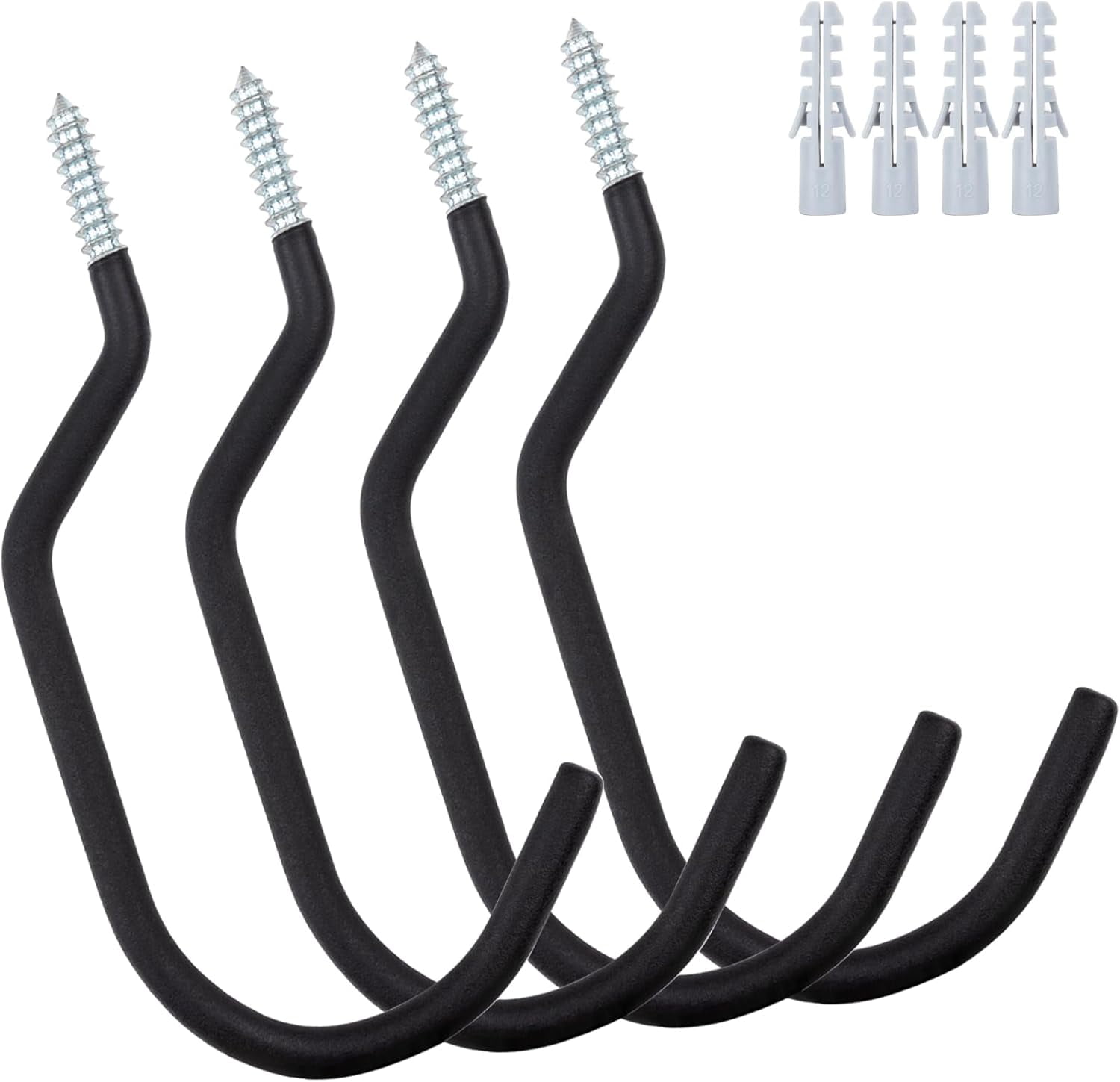 Heavy Duty Ceiling Hooks for Hanging Plants, Outdoor String Lights ...