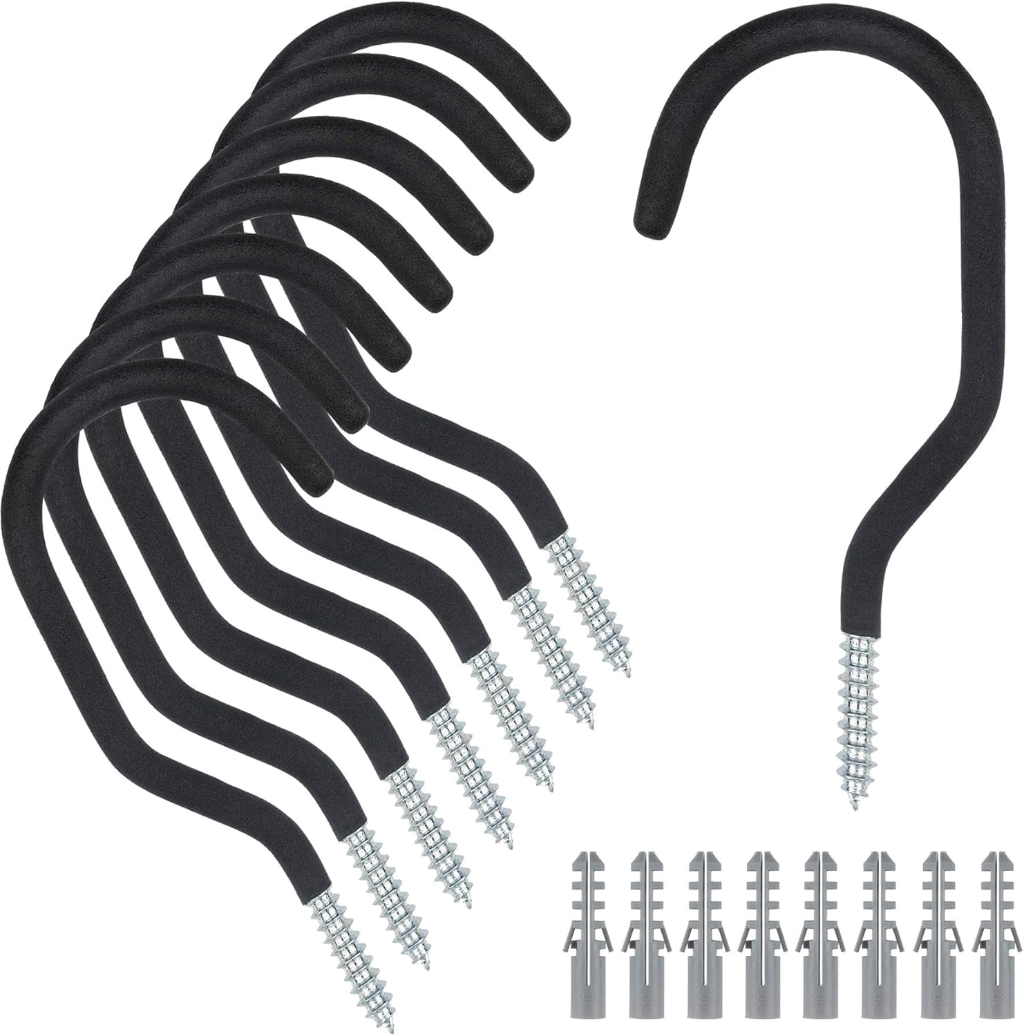 Heavy Duty Ceiling Hooks for Hanging Plants, Outdoor String Lights ...