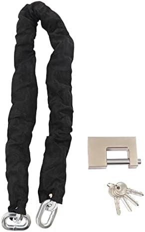 Heavy Duty Chain , 3Ft Long Security Chain and Kit, 3/8 Inch Thick ...
