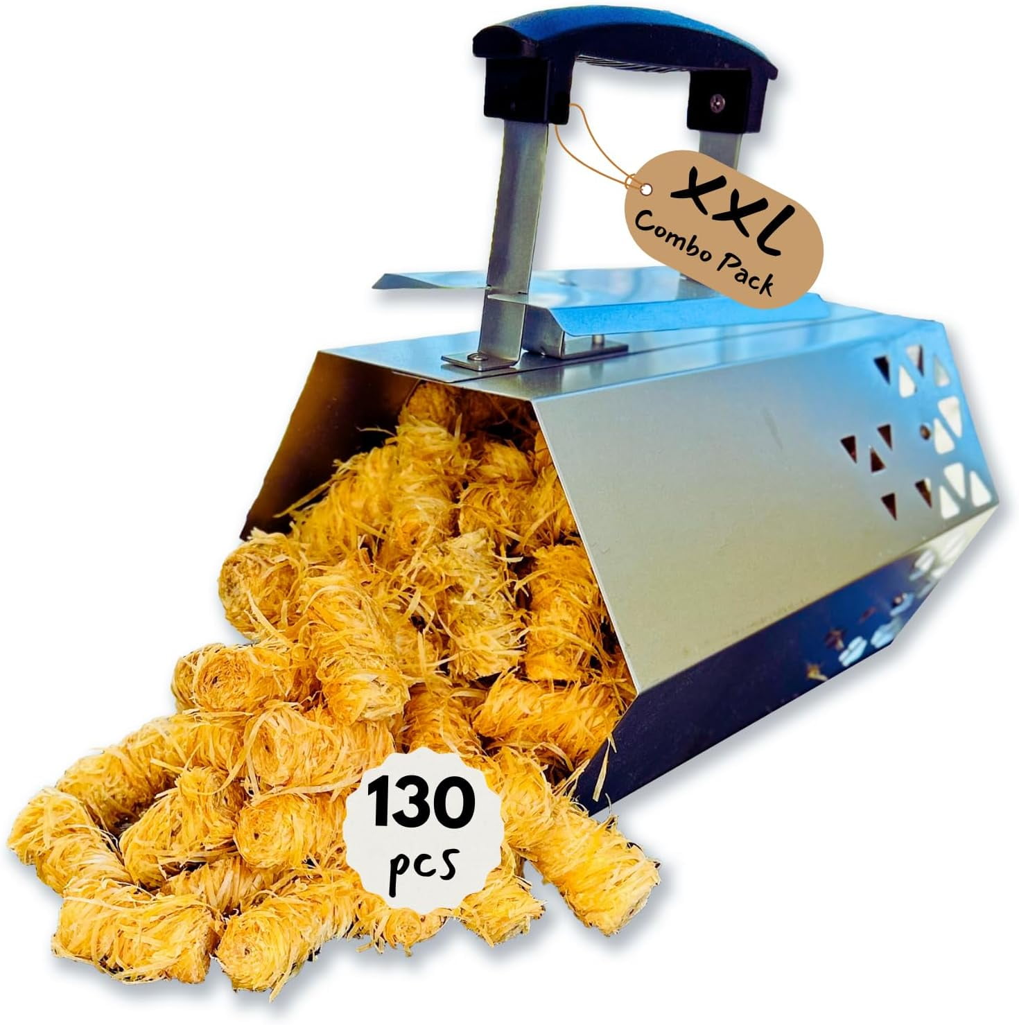 Heavy Duty Charcoal Chimney Starter, XXL Size, BBQ Chimney Starter for ...