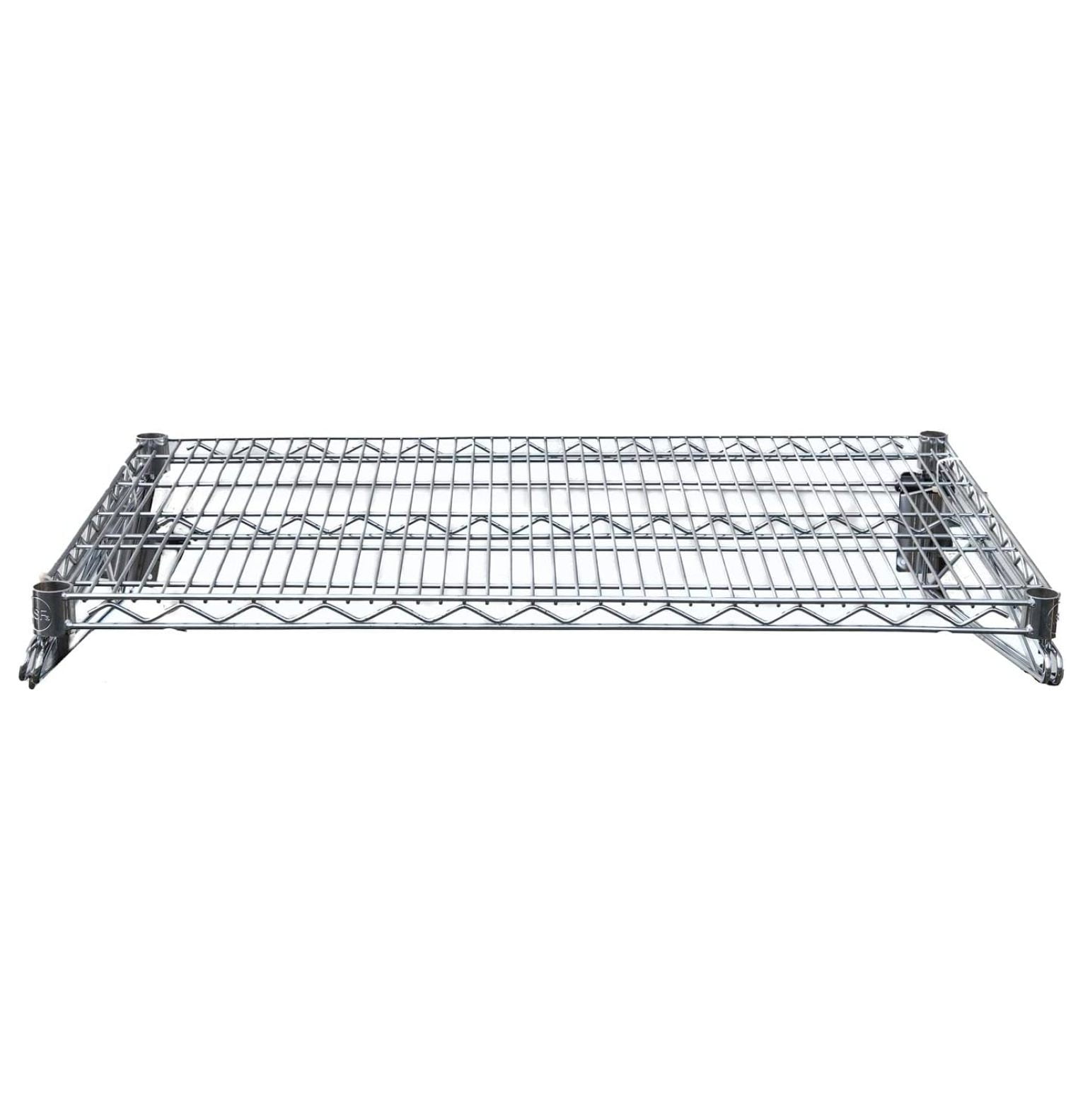 Heavy Duty Chrome Wire Storage Wall Shelf (24" x ") - Walmart.com
