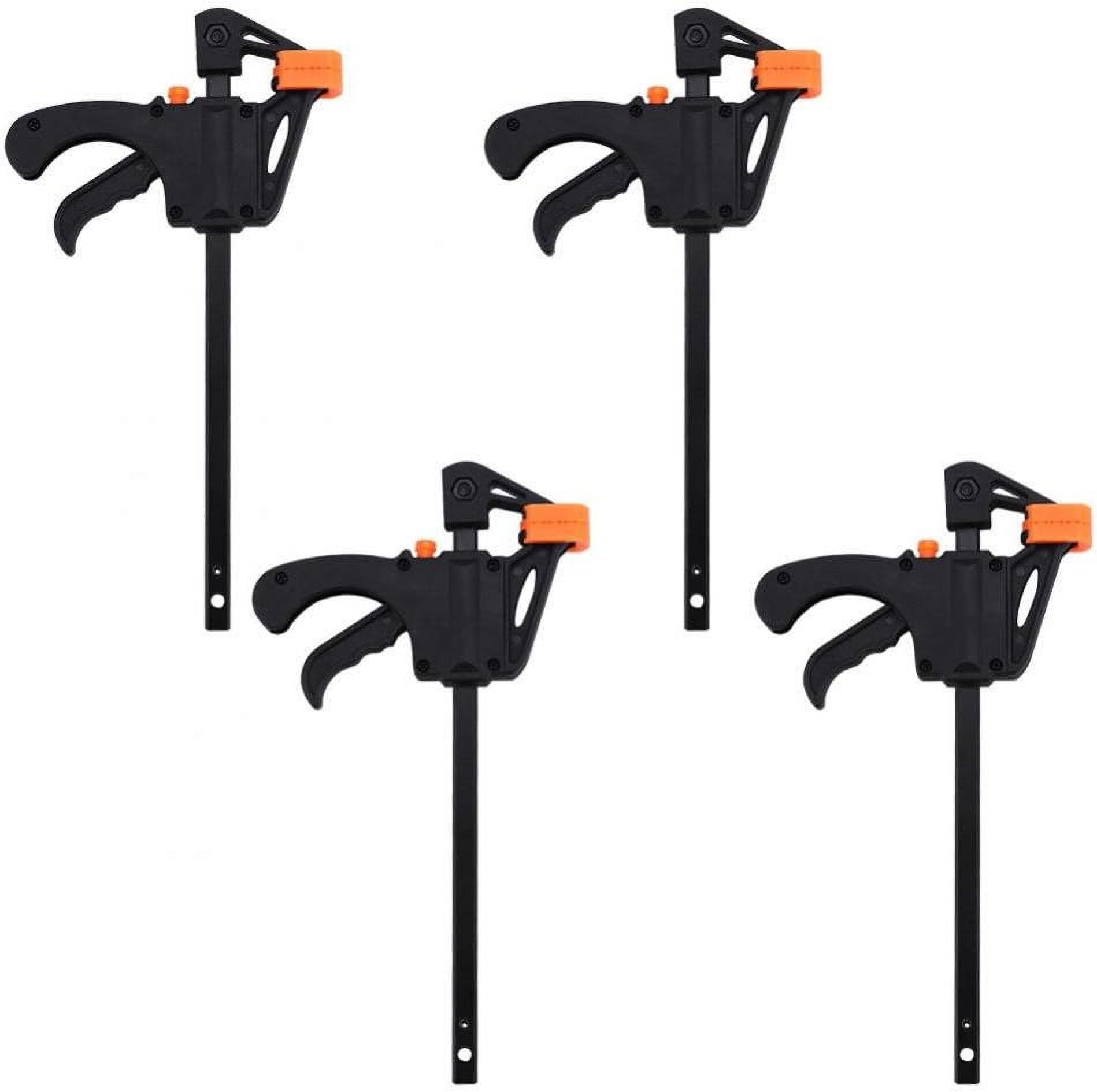 Heavy Duty Clamp Set For Woodworking, Solid Plastic Material Grip ...