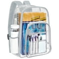 KOITHOT Heavy Duty Clear Backpacks Large Capacity Transparent ...