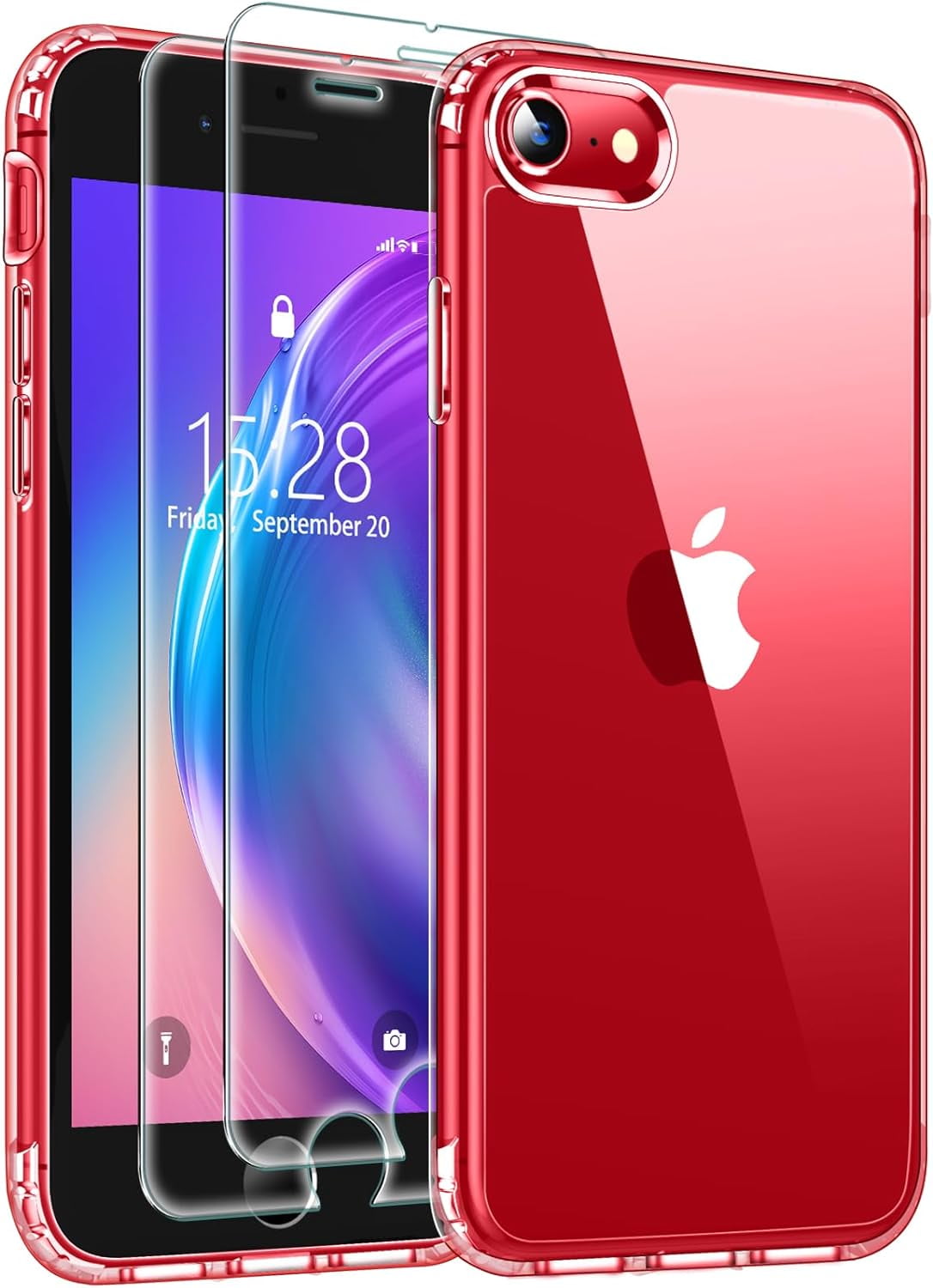 Heavy Duty Clear Phone Case Designed for Apple iPhone 8, 7, SE ...