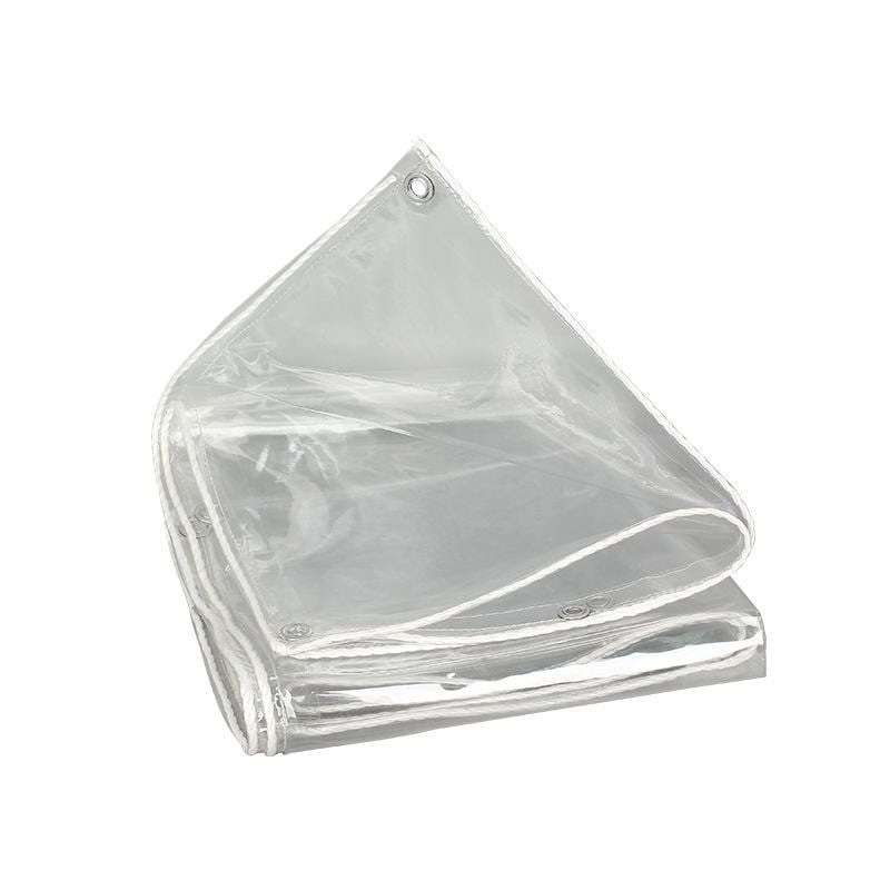 Heavy Duty Clear Tarps, Waterproof Transparent Durable Tarp with Metal ...