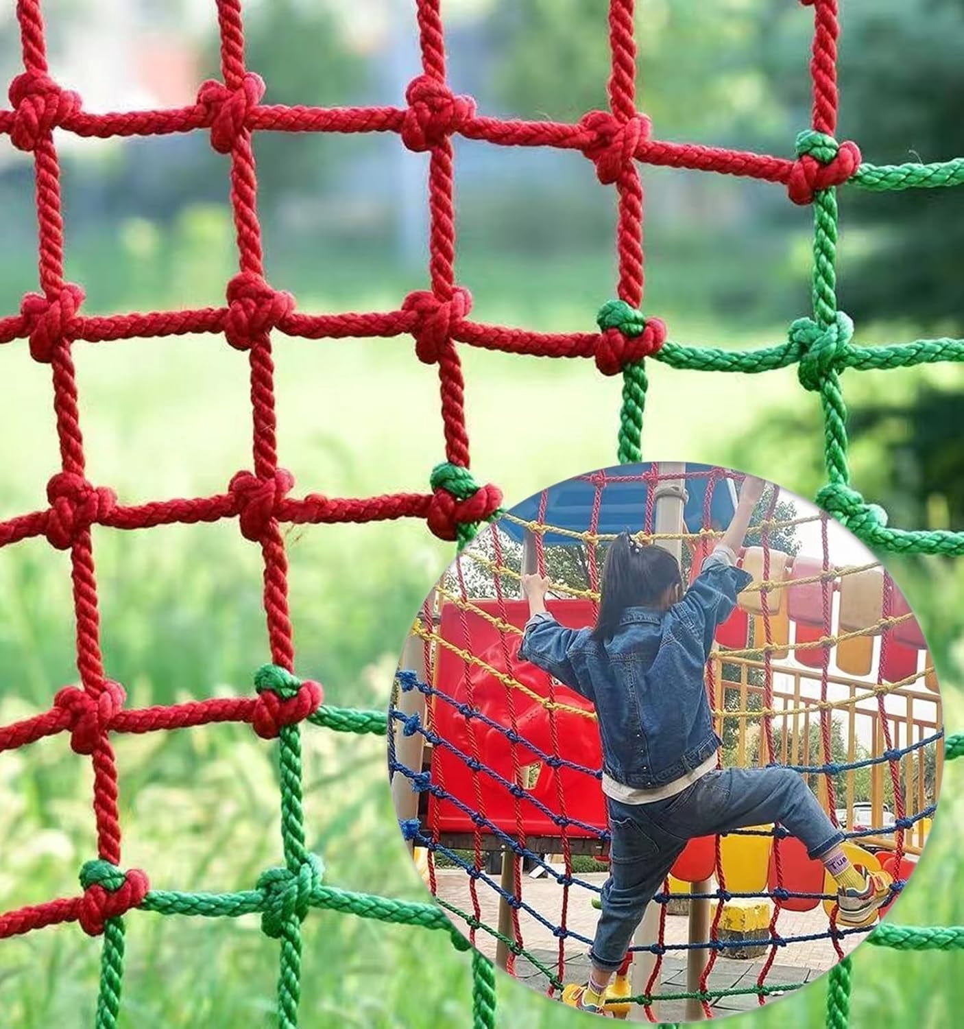 Heavy-Duty Climbing Net,Kids Climbing Net,Kids Safety Net Rope,Fence ...