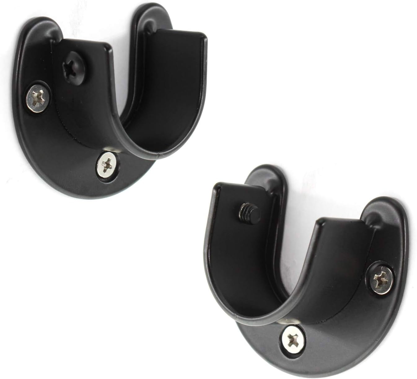 Heavy Duty Closet Rod Holder Bracket,Stainless Steel Rod Support,Shower ...