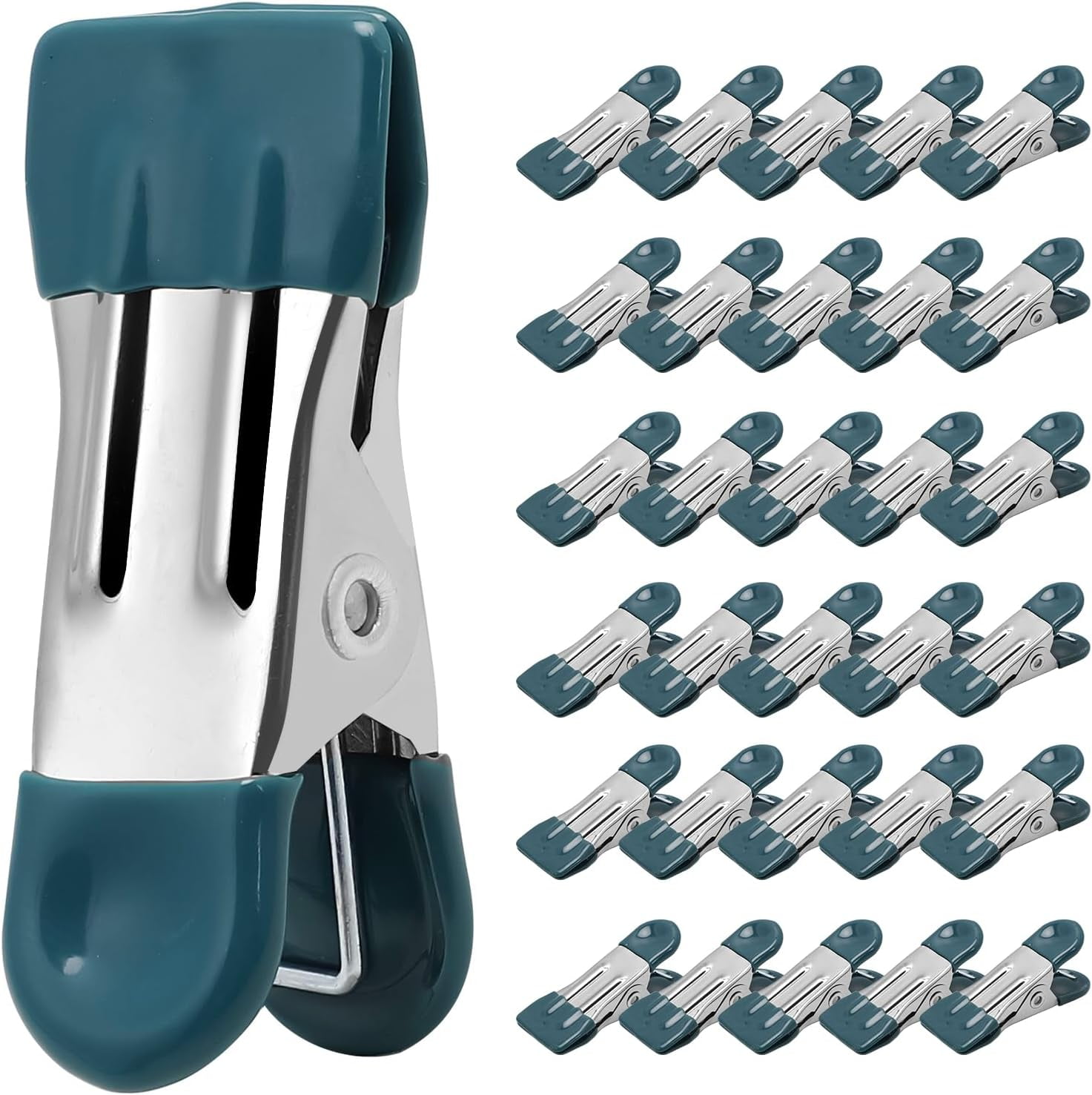 Heavy Duty Clothespins, Metal Chip Clips, Clothespins for Photo Drying ...