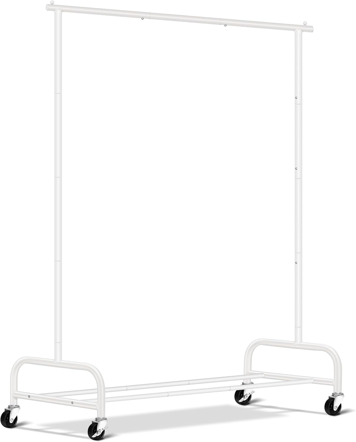 Heavy Duty Clothing Racks for Hanging Clothes Rack, 43" Wide Rolling ...