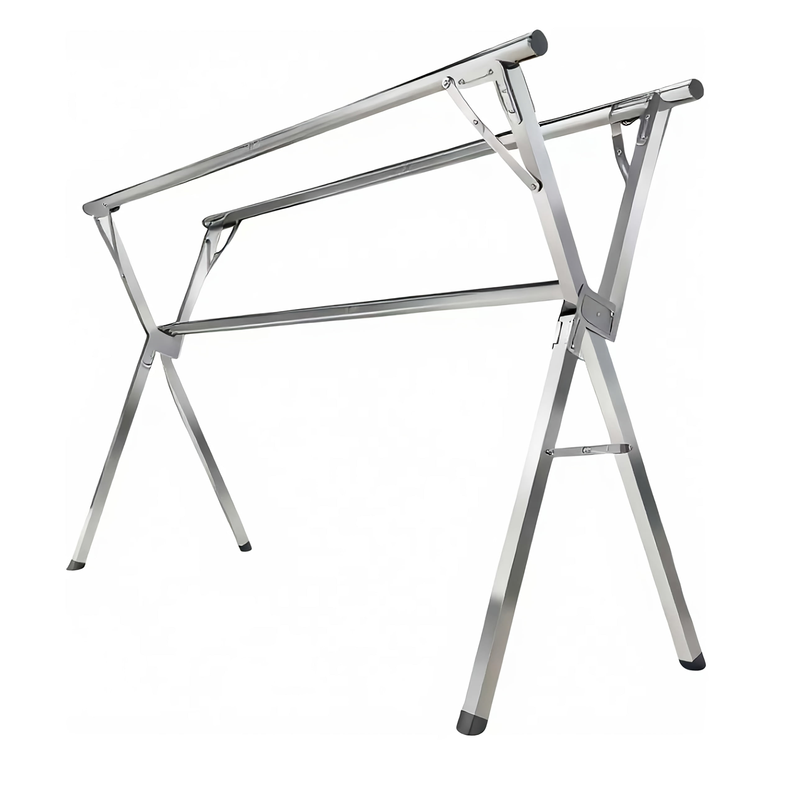 Heavy-Duty Collapsible Metal Drying Rack, 63" & 78.7" Stainless Steel ...