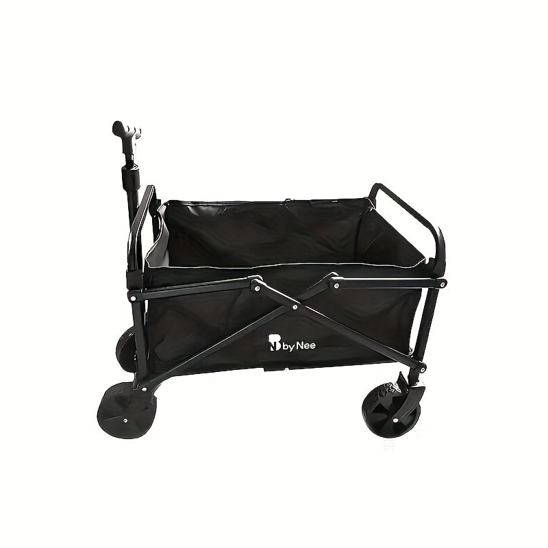 Heavy Duty Collapsible Utility Cart - All-Terrain Tires, Iron Frame ...