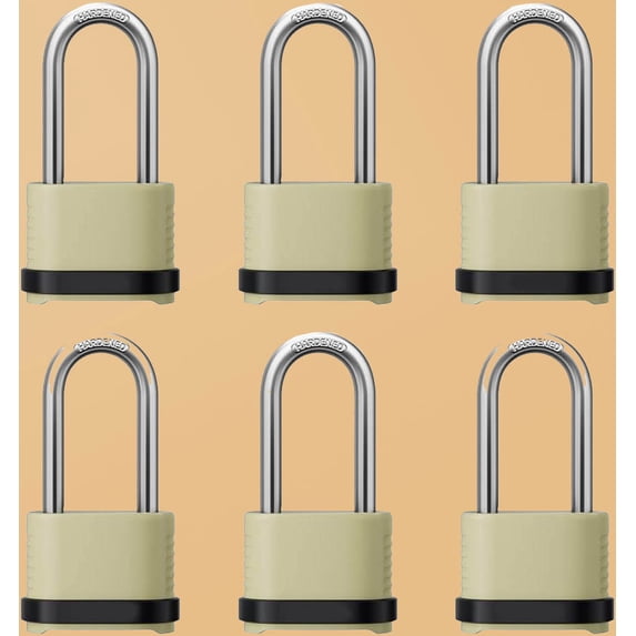 Heavy Duty Combination Padlock, Outdoor Combo Lock Weatherproof, Pad ...