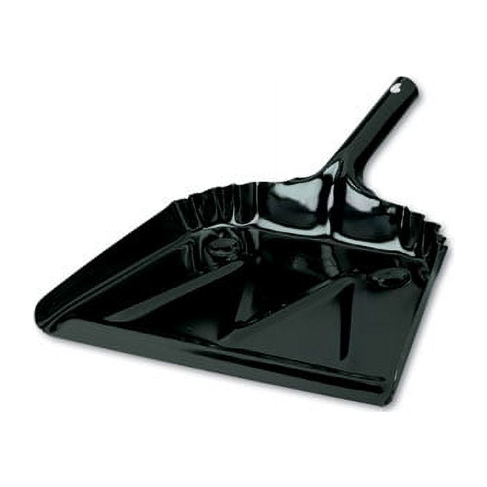 Heavy-Duty Commercial Dust Pan, 16 X 15.5, 5.38" Handle, 20-Gauge Steel ...