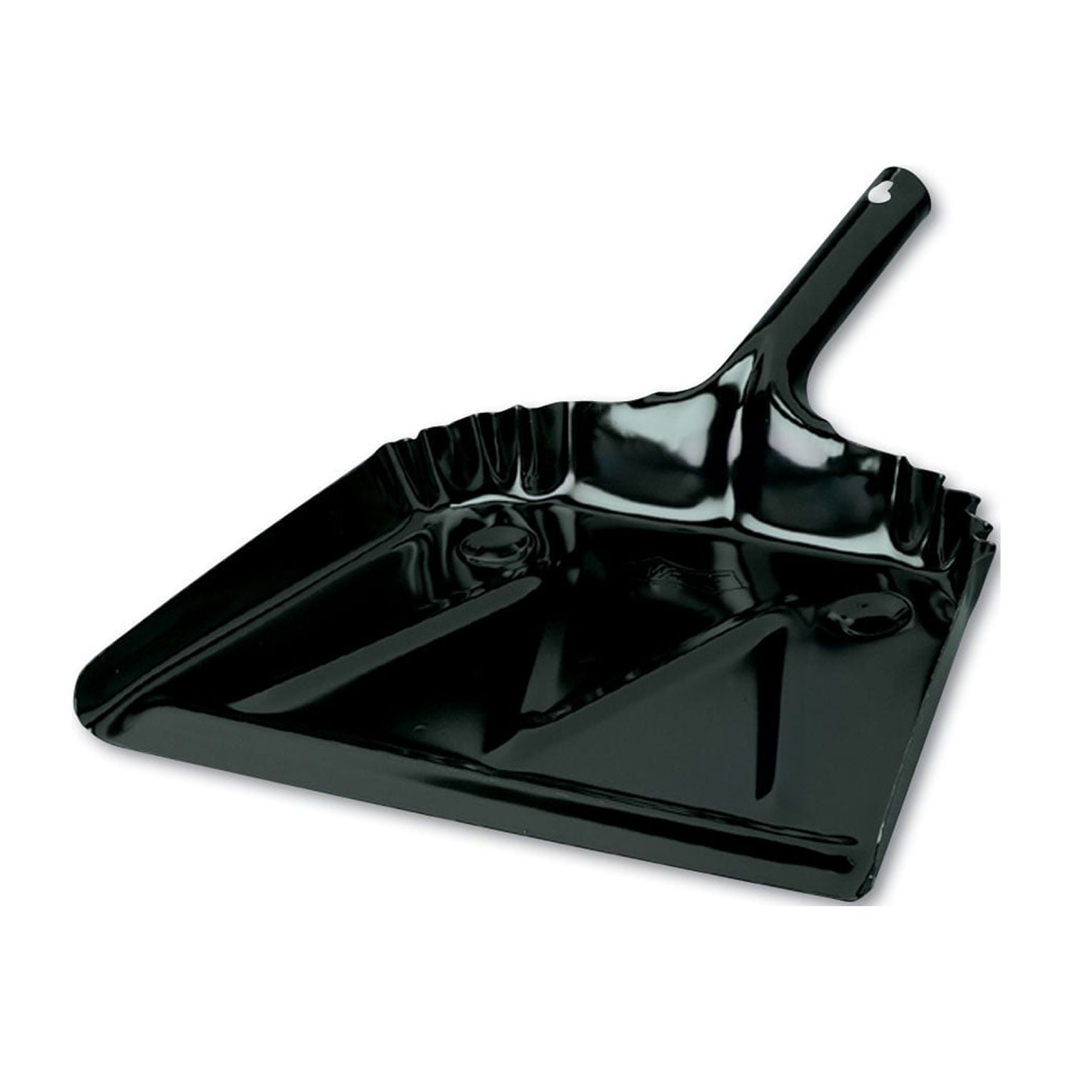 Heavy-Duty Commercial Dust Pan, 16 X 15.5, 5.38" Handle, 20-Gauge Steel ...