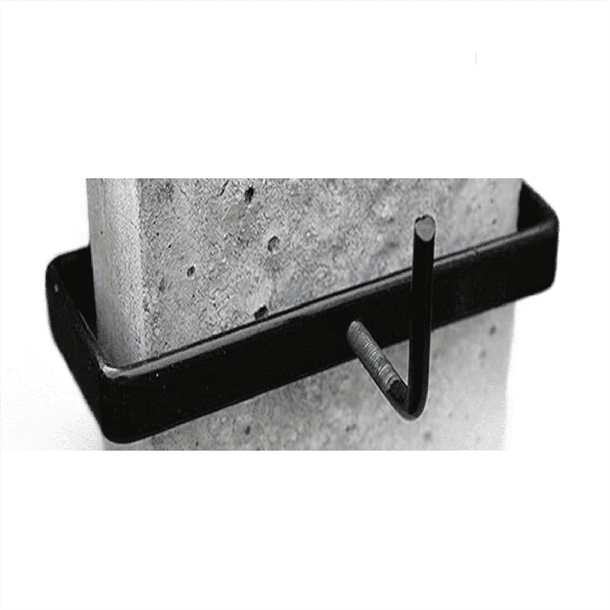 Heavy-Duty Concrete Column Clip Fence Column Metal Fixing Bracket is ...