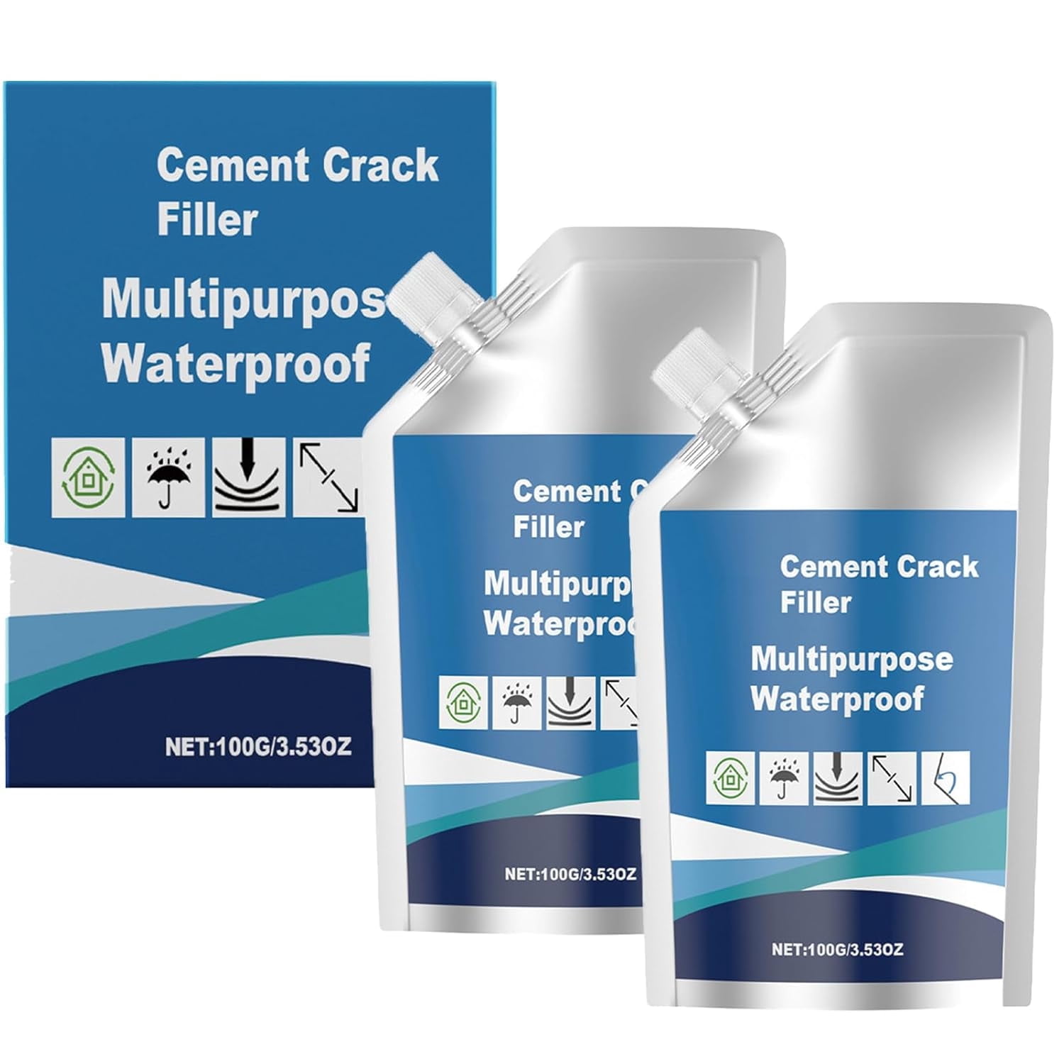 Heavy-Duty Concrete Crack Repair Adhesive, 2025 New Concrete Sealant ...