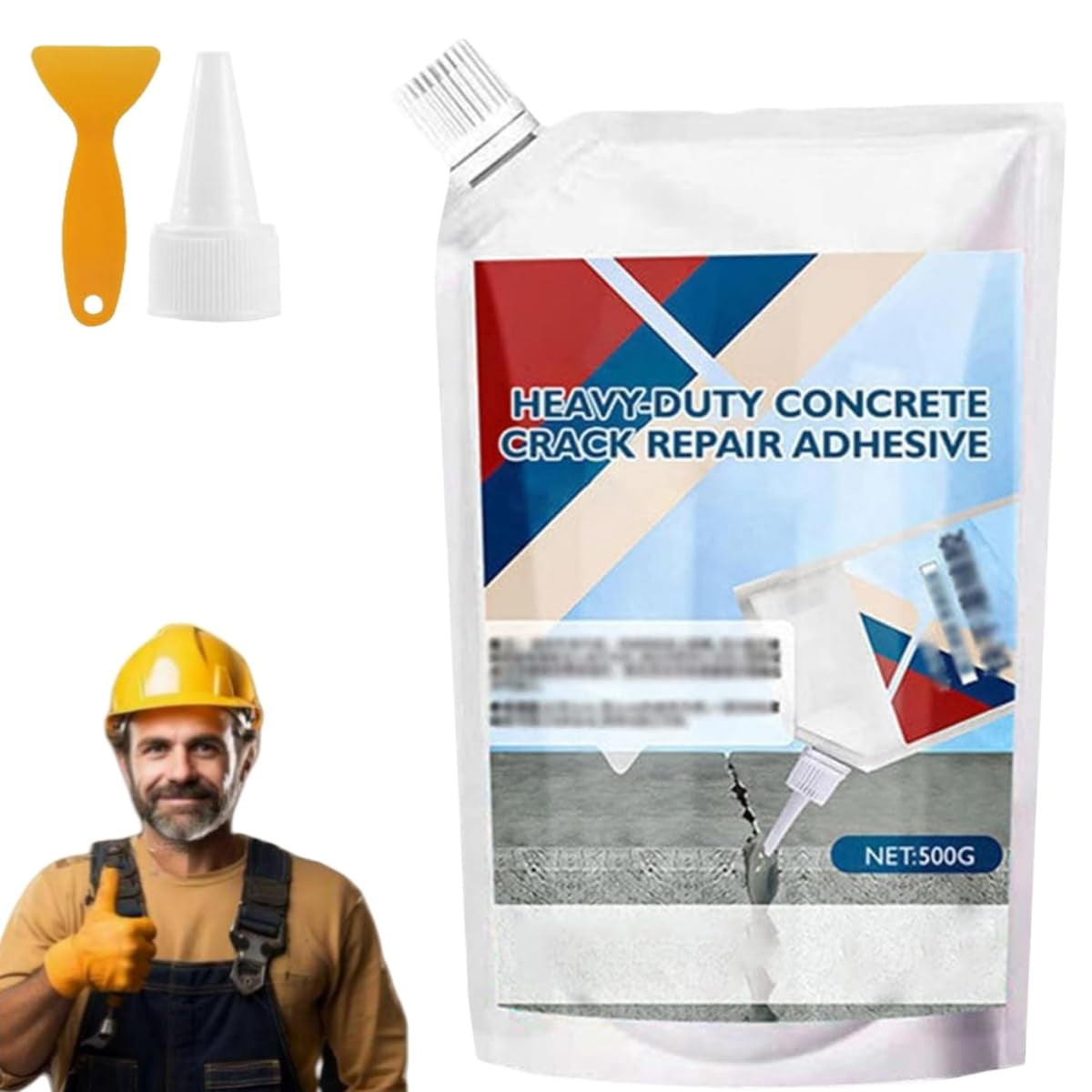 Heavy-Duty Concrete Crack Repair Adhesive - 2025 New Concrete Sealer ...
