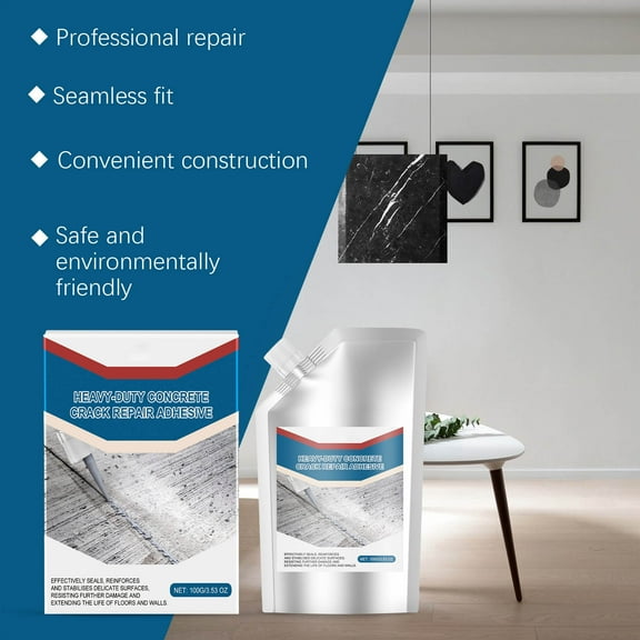 Detroitrain Concrete Crack Filler, Waygo Concrete Repair, Heavy-Duty ...