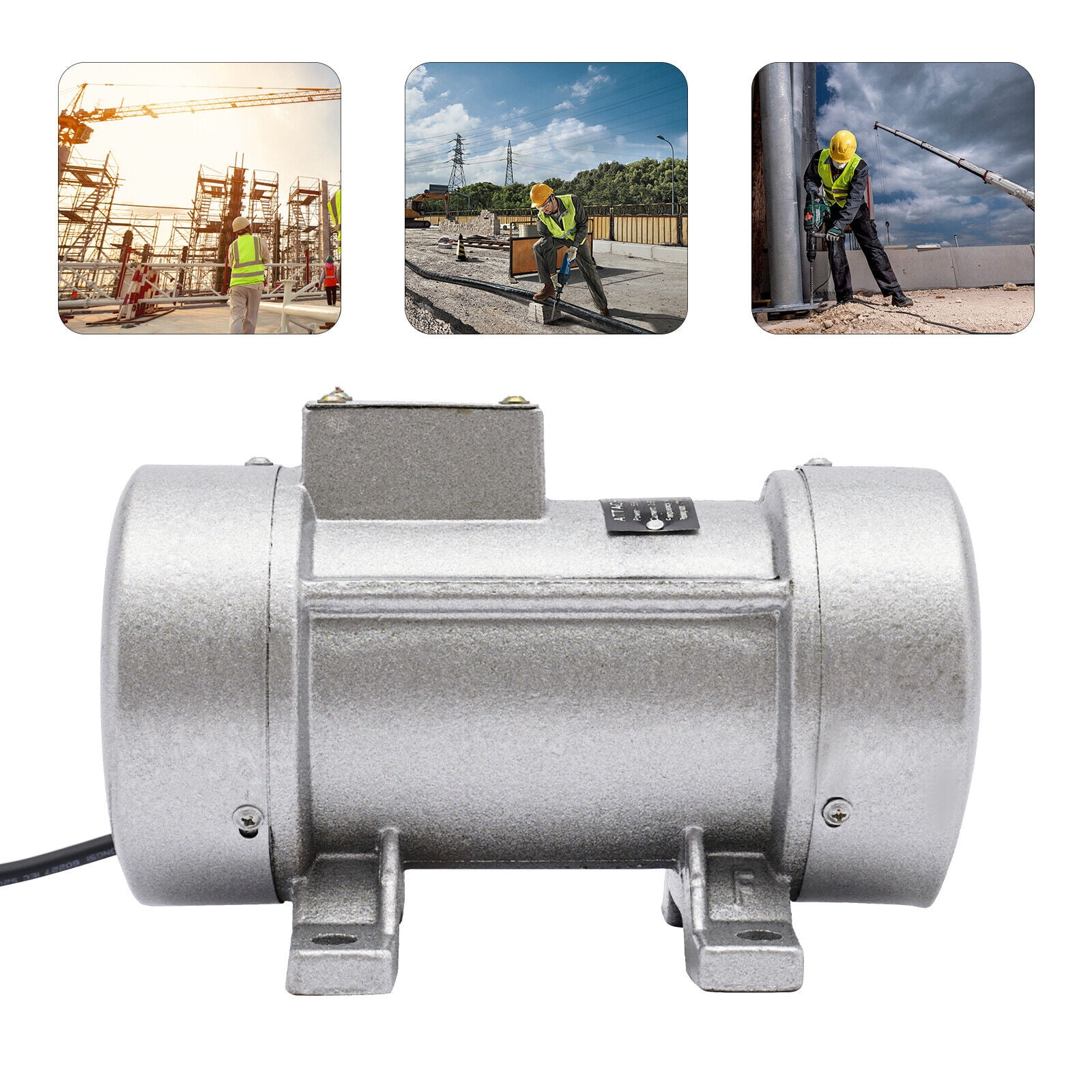 Heavy Duty Concrete Vibrator Motor 280W Cement Vibration Mixing Machine ...