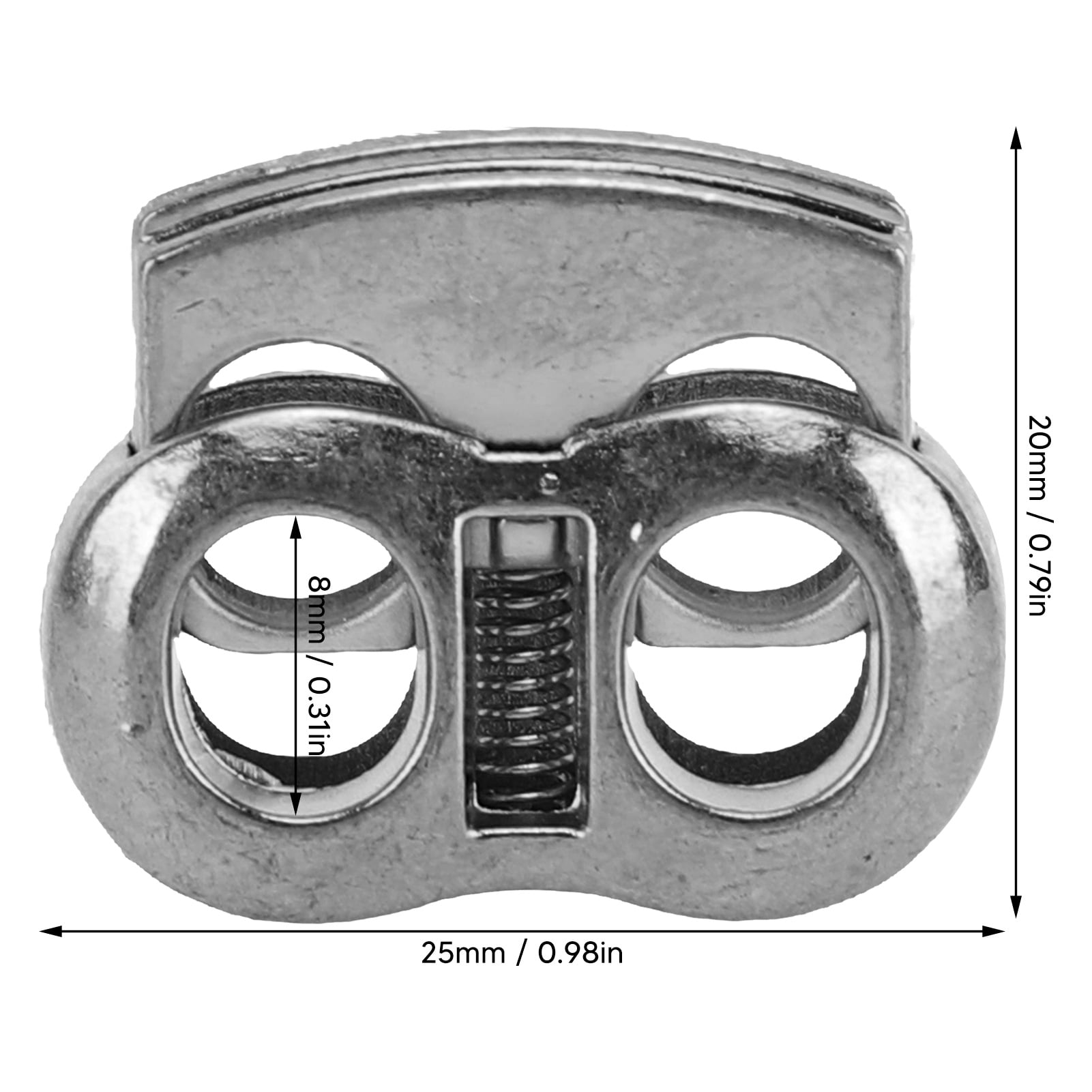Heavy,Duty Cord Locks, Secure Spring,Loaded Clamps For Luggage ...