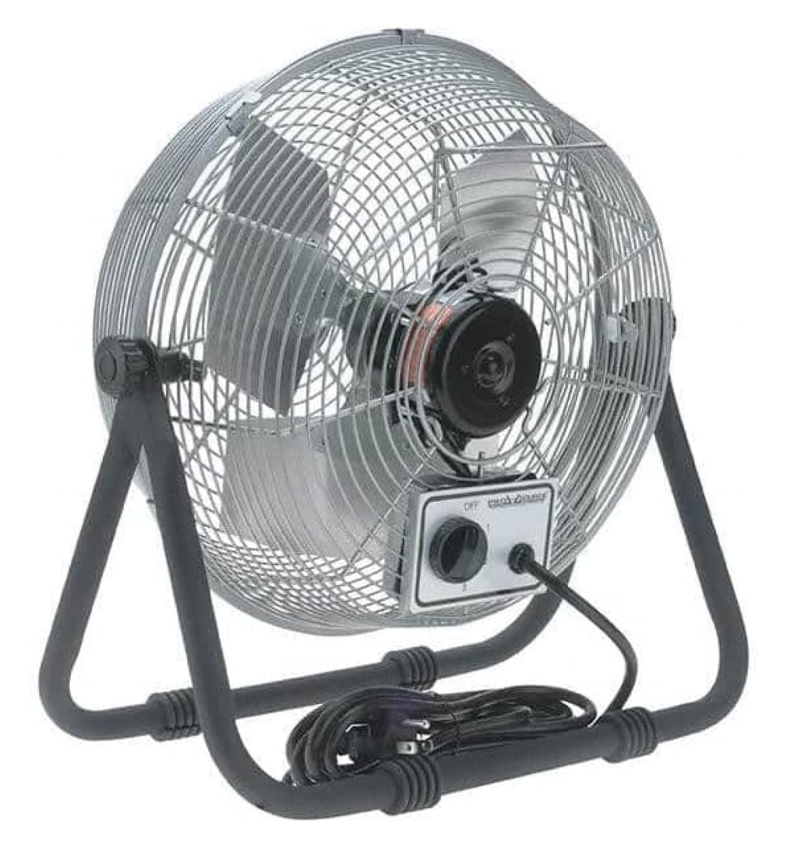 Heavy-Duty Corded Industrial Circulation Floor Fan: 3 Speeds, 2750 cfm ...