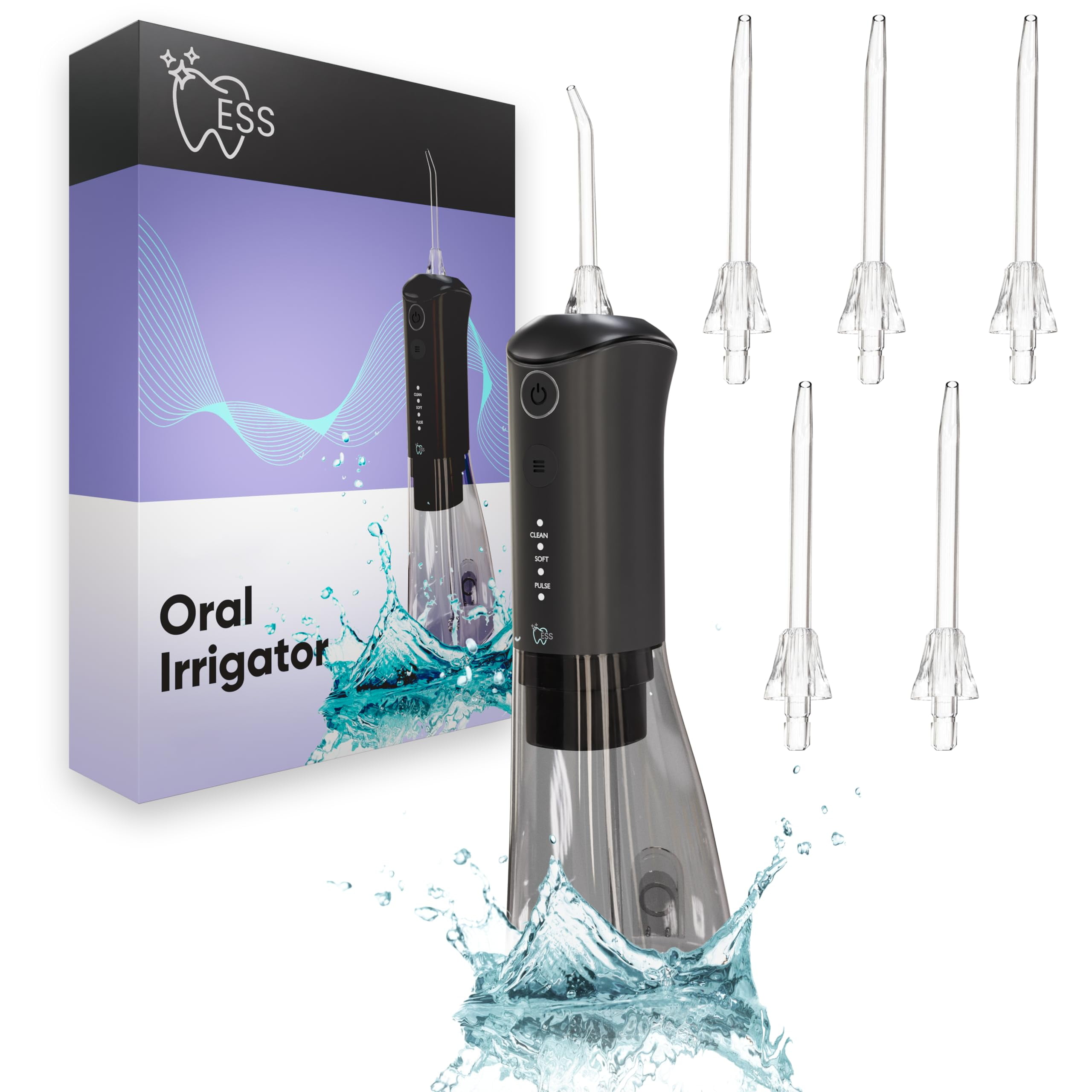 Heavy-Duty Cordless Water Flosser OIF8 | Powerful & Precise 0.3mm x2 ...