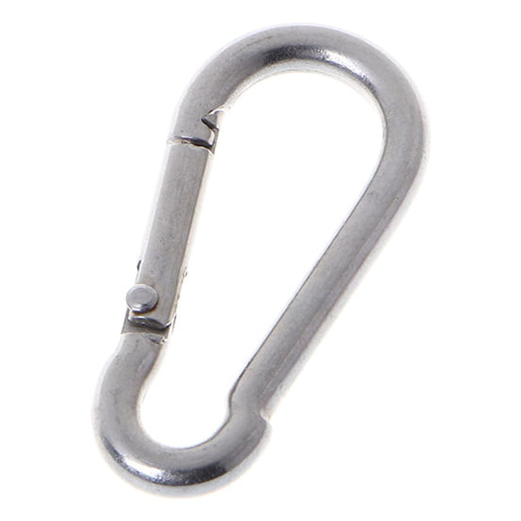 Heavy Duty D Ring Carabiners Clip for Climbing Rappelling, D Shaped ...