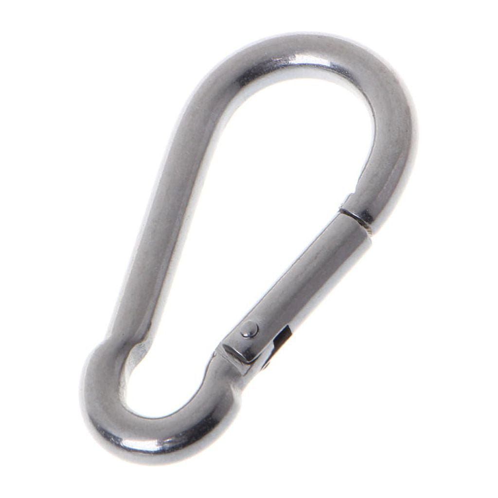 Heavy Duty D Ring Carabiners Clip for Climbing Rappelling, D Shaped ...