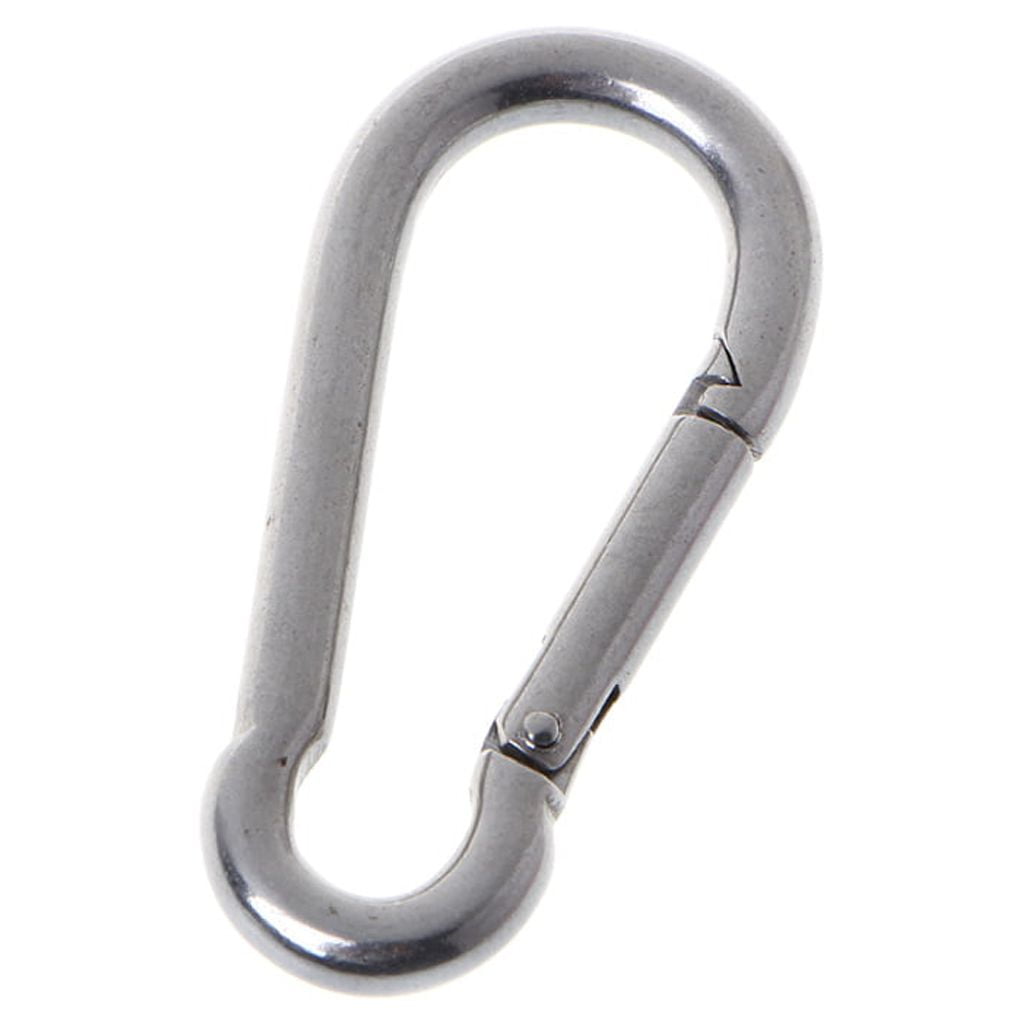 Heavy Duty D Ring Carabiners Clip for Climbing Rappelling, D Shaped ...