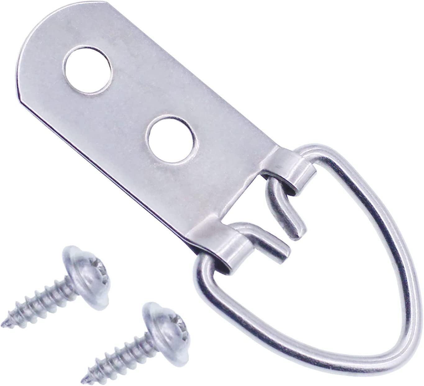 Heavy Duty D Ring Picture Hangers - 20 Pcs - Large - Walmart.com