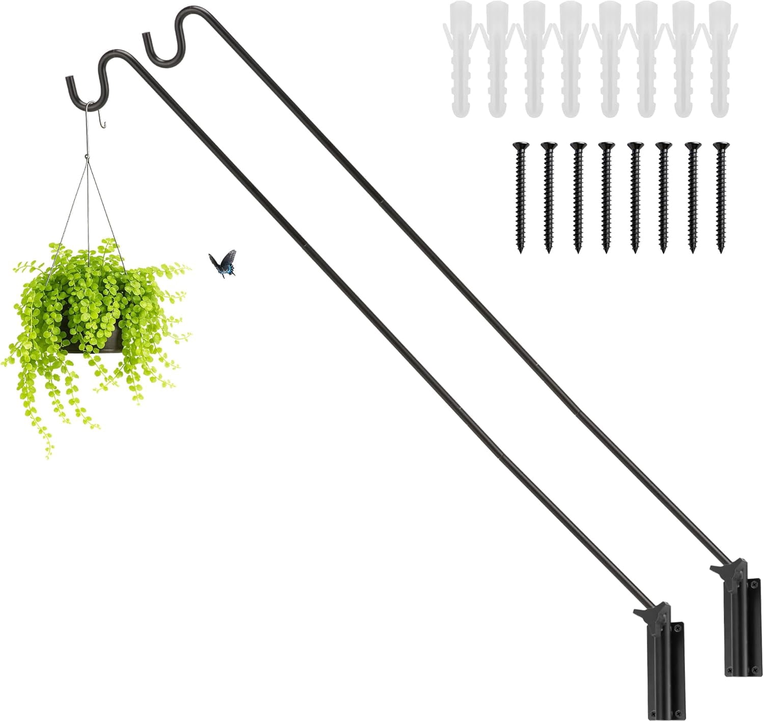 Heavy Duty Deck Hook Wall Mounted Hook, Extensible and Adjustable Deck ...