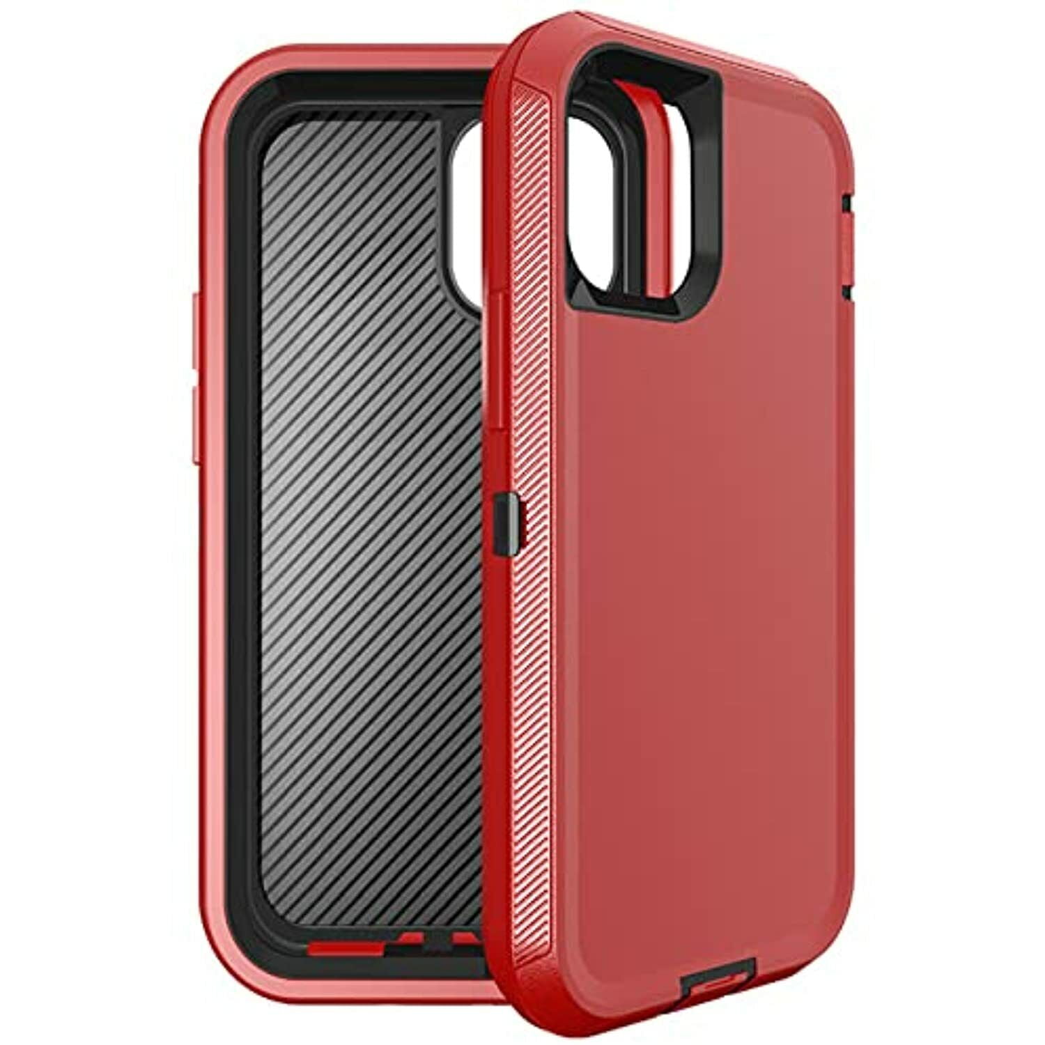Heavy Duty Defender Rugged Holster Case for iPhone 15/15 Plus/15 Pro/15 Pro Max - Walmart.com
